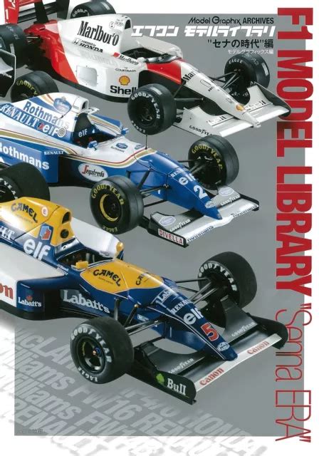 Model Graphix Archives F1 Model Library Senna Era Book New From