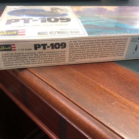 Vintage Revell Pt 109 Model Kit Torpedo Boat New In Boxs