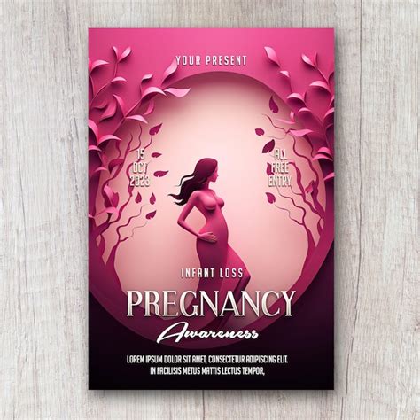 Pregnancy Flyer Psd High Quality Free Psd Templates For Download Freepik