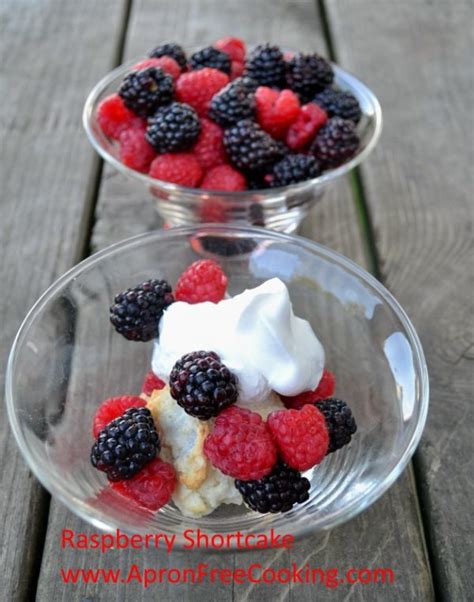 Raspberry Shortcake Recipe Apron Free Cooking