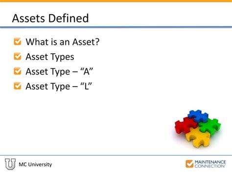 A Defining The Asset Hierarchy And Structure MCU PPTX Technology Computing