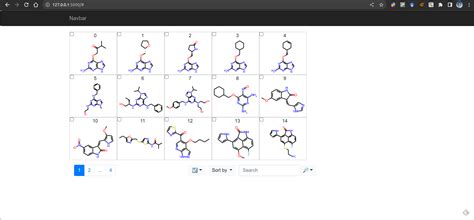 Embed Mols2grid To Web Page Mols2grid RDKit Webapp Is Life Worth
