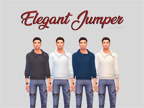 The Sims Resource Raxys Elegant Jumper Realm Of Magic