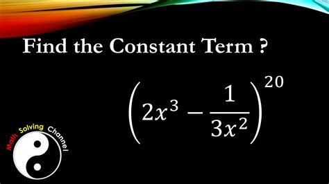 Constant Math
