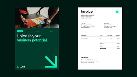 Lucia Brand Identity Project Management Behance