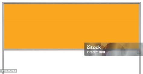 노란색 금속 광고 간판 간판 고립 된 빈 빈 길가 광고 간판 직사각형 복사 공간 큰 직사각형 수평 회색 금속 광고 플래 카드 플레이트 회색 표지판 기둥 포스트 배경 0명에