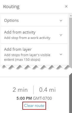 Clear A Route