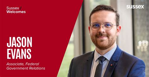 Sussex Strategy Group On Linkedin Help Us Welcome Jason Evans To The