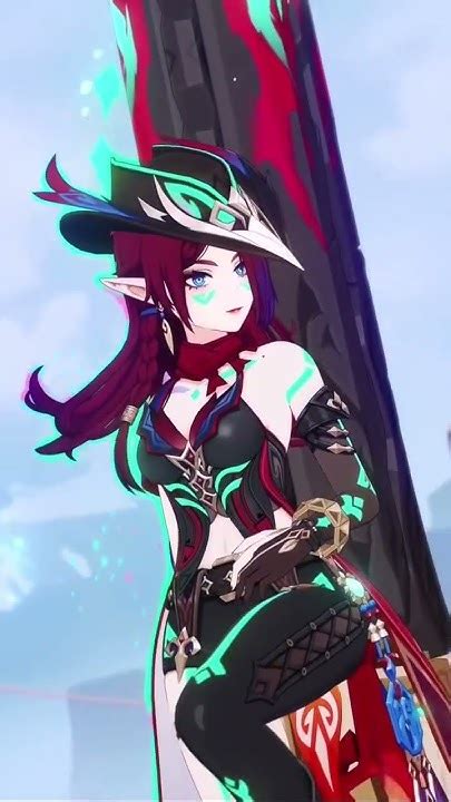 Chasca Without A Hat Looks Kinda 😭 Genshinimpact Genshin Chasca