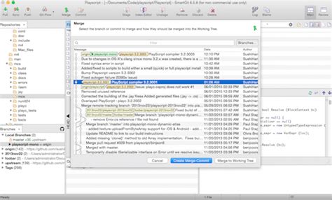 Smartgit The Best Git Gui There Is And Its Free Sushihangover