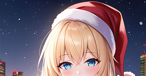 クリスマス 私のサンタコス、似合ってるかな？ そーだなののイラスト Pixiv