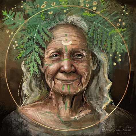 Artist Maartje Van Dokkum Mother Earth Art Goddess Art Spirited Art