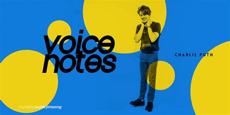 Charlie Puth Voicenotes Album Packaging On Behance