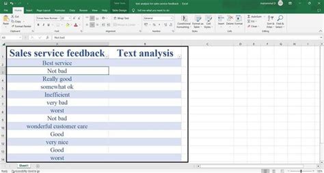 How To Use Ai In Excel For Automated Text Analysis Geeksforgeeks