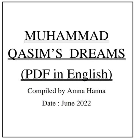 Muhammad Qasims Dreams English Mq Light