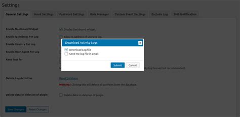 User Activity Log Pro Plugin Documentation