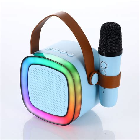 Compro รุ่น Ob 04 ลําโพงซับวูฟเฟอร์ บลูทูธ คาราโอเกะ ขนาดเล็ก แบบพกพา