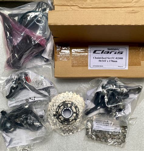 Shimano Claris R2000 Groupset Complete 2x8 Speed Sports Equipment Bicycles Parts Bicycles