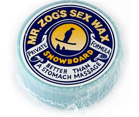 Mr Zogs Sex Wax Snowboard Wax Mild Blue Pirates Of Powder