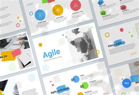 Scrum Process Keynote Presentation Template Graphue