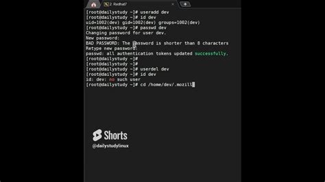How To Add And Delete User In Linux Linux User Add And Delete Youtube