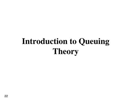 Ppt Lecture 27 Queuing Theory Powerpoint Presentation Free