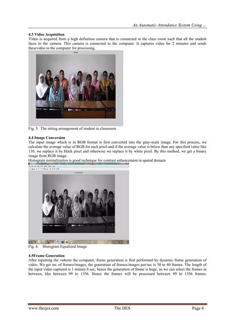 An Automatic Attendance System Using Image Processing Pdf