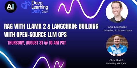 ai makerspace on linkedin rag with llama 2 and langchain building