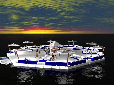 new arrival floating platform modular pontoon floats floating