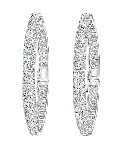 40 Pointer Each 36 Ct Single Line Eternity 18 Kt Gold And Diamond
