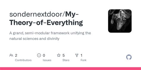 My Theory Of Everything Theory Md At Main Sondernextdoor My Theory Of