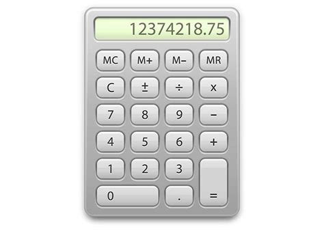 Qué significan los números de la calculadora de OS X