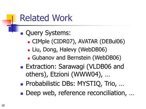 Ppt Structured Querying Of Web Text Addressing A Technical Challenge