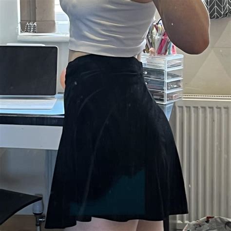 Candy Couture Mini Velvet Skirt Note Skirt Has Depop