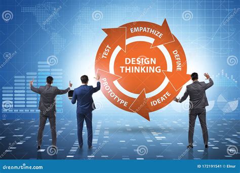 Design Thinking Concept In Software Development Stock Image Image Of Businessman