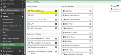 Technical Tip Unable To View Options To Configure Fortinet Community