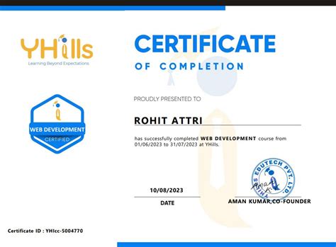 Rohit Attri On Linkedin 🚀 Excited To Share That Ive Successfully