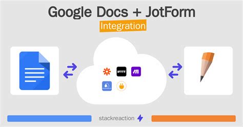 How To Connect Google Docs And JotForm App Integrations Stackreaction