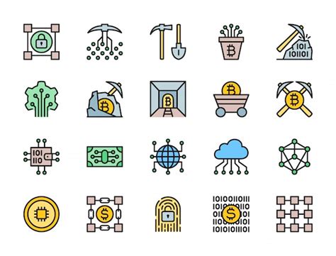 Premium Vector Set Of Bitcoin Cryptocurrency Labels