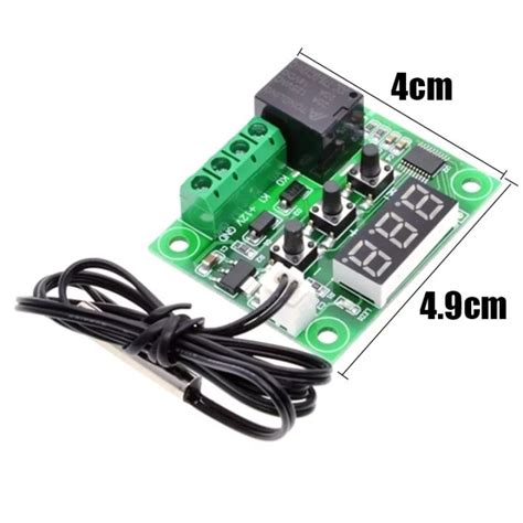 W1209 Led Digital Thermostat Temperature Control Thermometer Thermo Controller Switch Module Dc