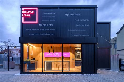 The Display Container Slovenia Gao Architects Prefab Projects