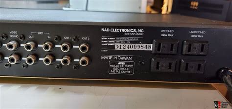 Nad 1240 Stereo Pre Amplifier Photo 4414839 Uk Audio Mart