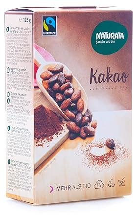 Naturata Kakaopulver schwach entölt 125 g Bio Amazon de