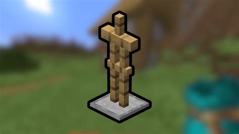 Minecraft How To Make And Use Armor Stand