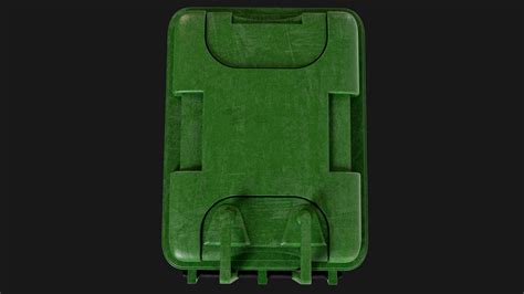 Dustbin Rigged Pbr Unity Ue V Ray Arnold Textures Included 3d Model By