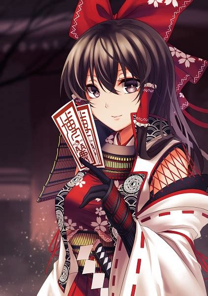 Hakurei Reimu Reimu Hakurei Touhou Mobile Wallpaper By Koissa