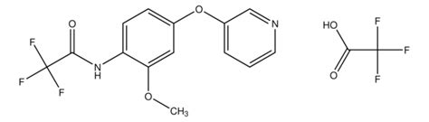 2 2 2 Trifluoro N 2 Methoxy 4 3 Pyridinyloxy Phenyl Acetamide