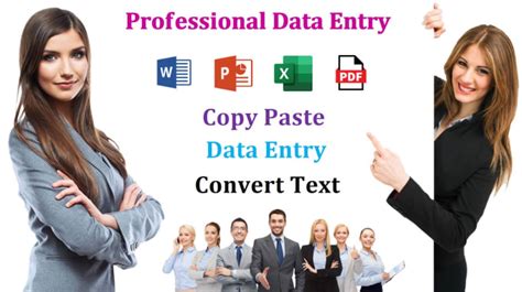 Do Convert Pdf To Word Pdf To Excel Data Entry Copy Paste And Typing