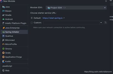 使用idea创建springcloud父子工程spring Initializr如何选择父工程 Csdn博客