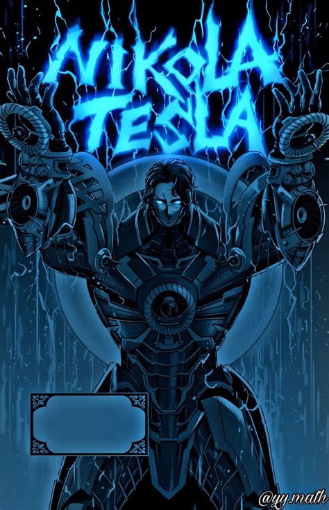 Nikola Tesla💙 Personagens De Anime Animes Wallpapers Kratos Desenho
